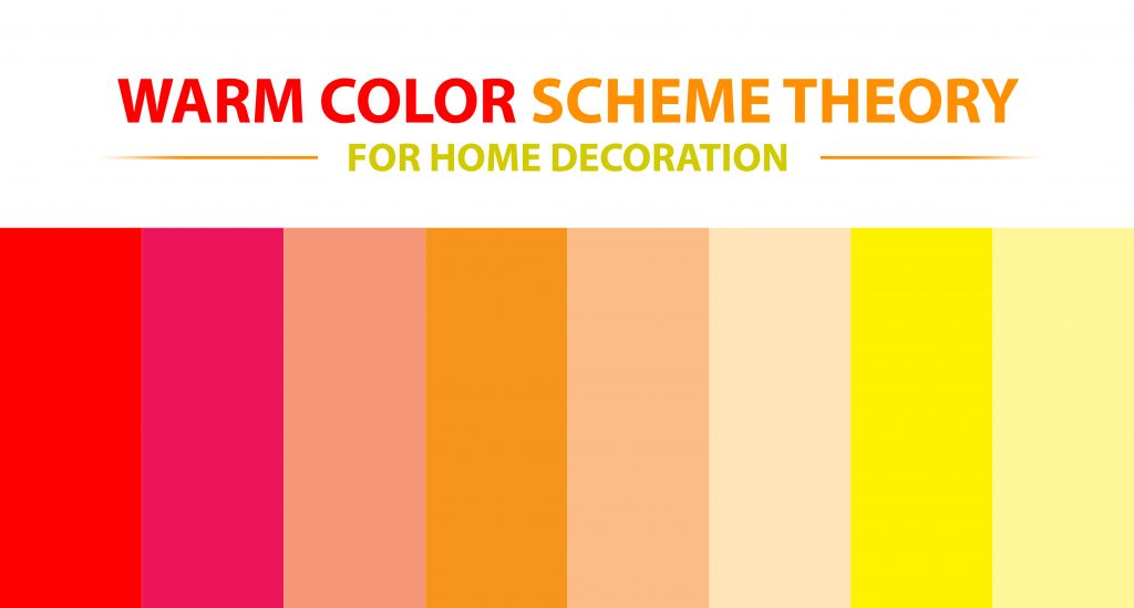 Warm Color Scheme Theory for Home Decoration