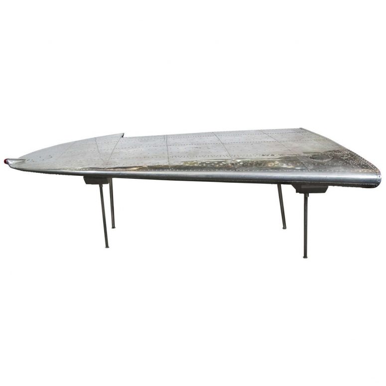 Airplane Wing Coffee Table