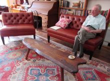 Cribbage Board Coffee Table