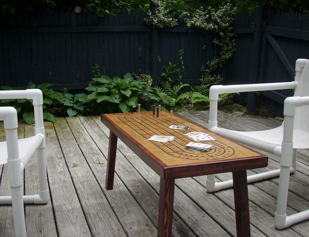Cribbage Board Coffee Table