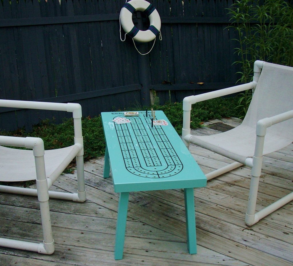 Cribbage Board Coffee Table