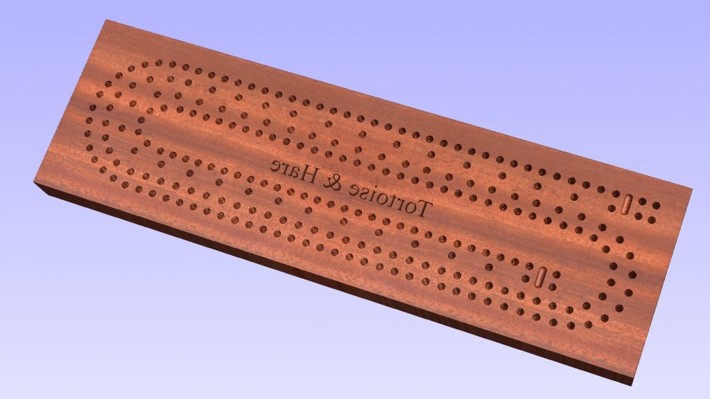 Cribbage Board Coffee Table