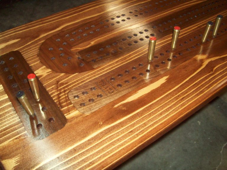 Cribbage Board Coffee Table