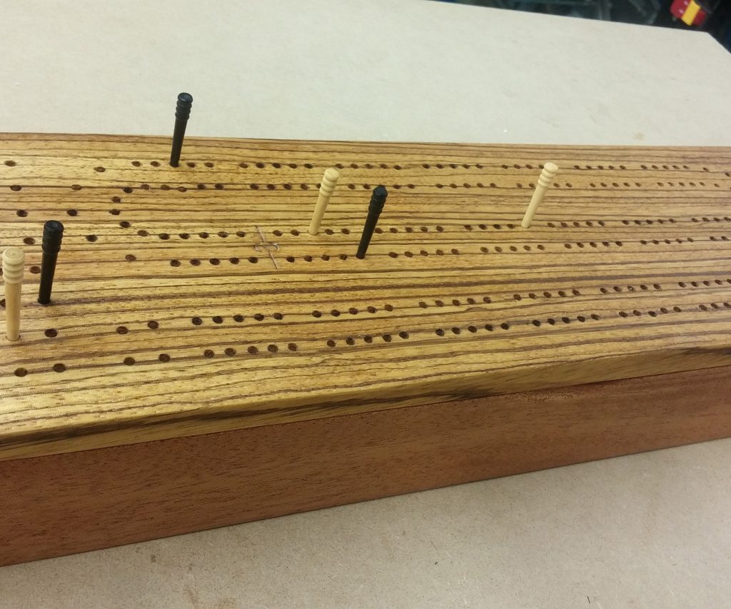 Cribbage Board Coffee Table