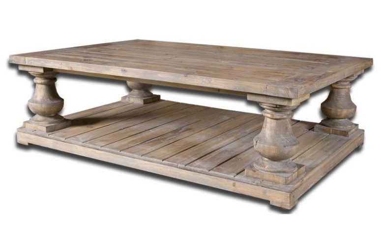 Grey Wash Coffee Table Furniture