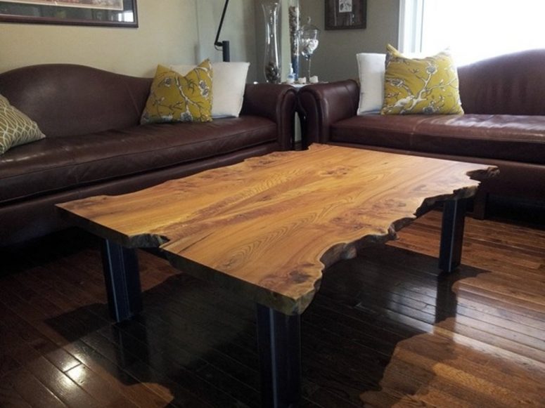 Raw Edge Coffee Table Furniture