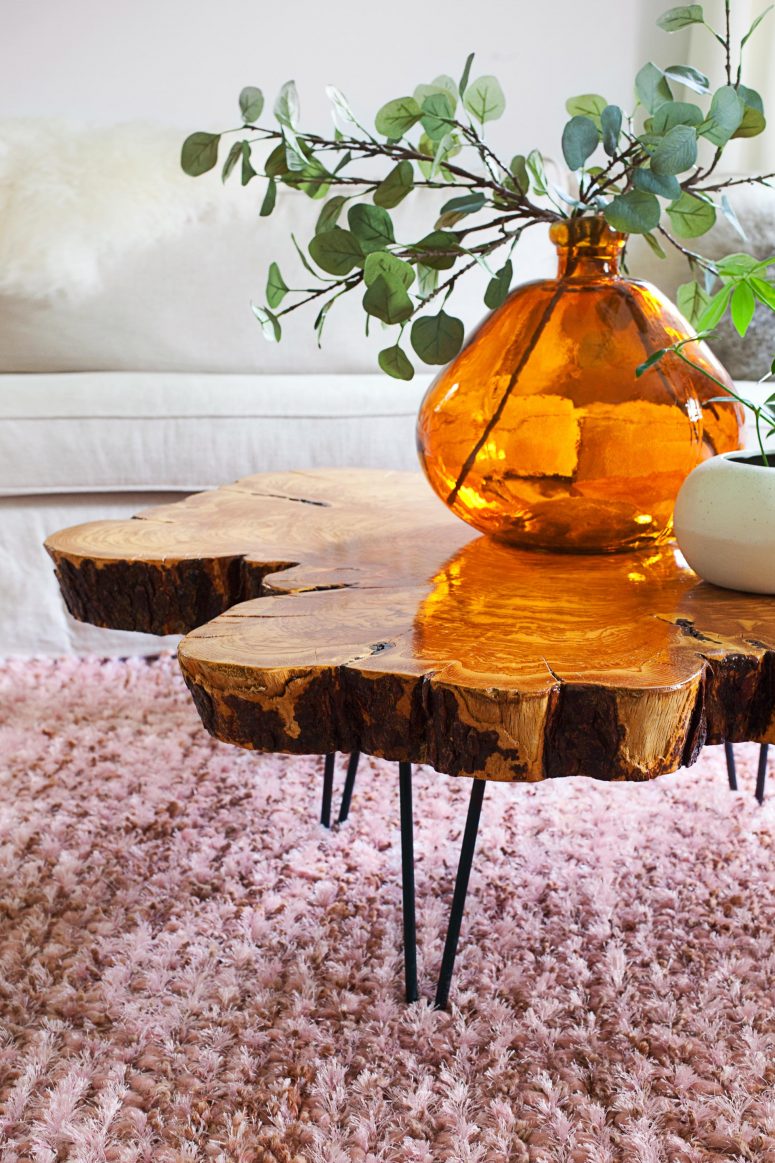 Raw Edge Coffee Table Furniture