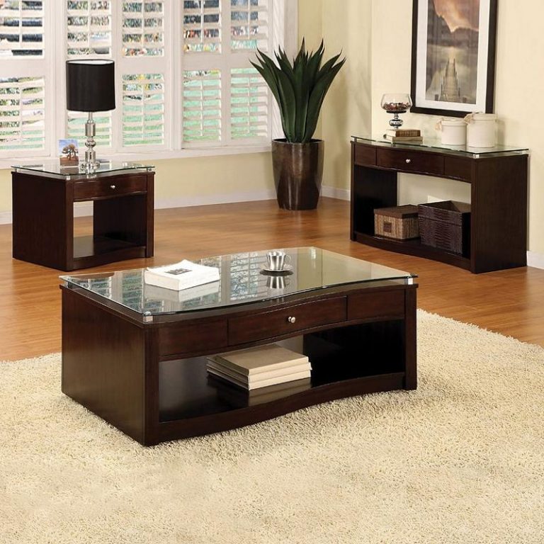 Black Coffee And End Table Sets Furniture