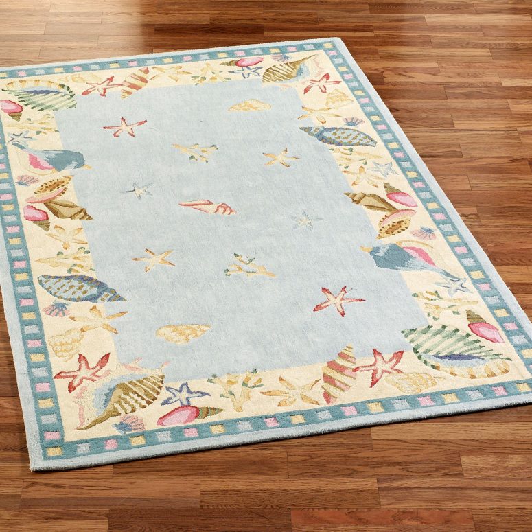 Coastal Kitchen Rugs Themed