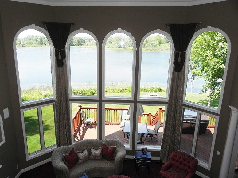 Two Story Window Treatments Ideas