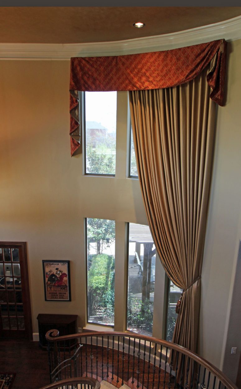 Two Story Window Treatments Ideas