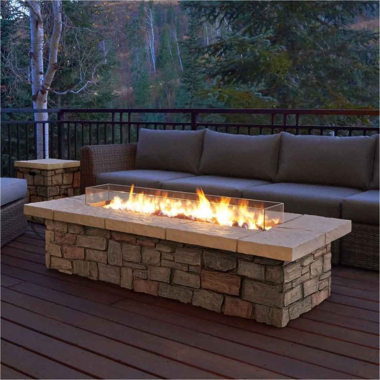 4 Design of Outdoor Natural Gas Fire Pit Inspiration