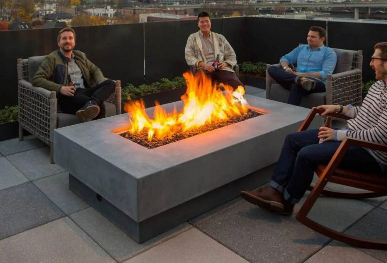 Fire Pit Coffee Table to Enhance Your Outdoor Features